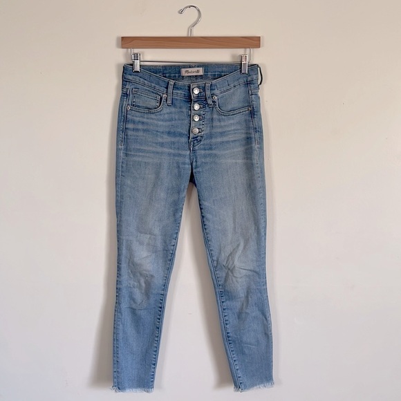 Madewell | Jeans | Madewell 9 High Rise Skinny Crop Jeans | Poshmark